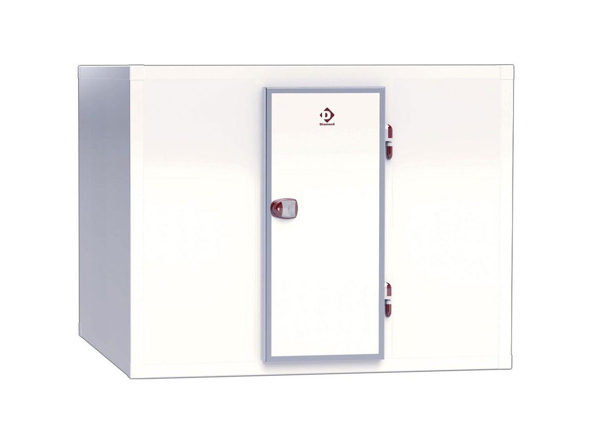 Kühlzelle ISO 80, 9,77m³, Drehtür mit magnetische Dichtung, BTH 2790 ...