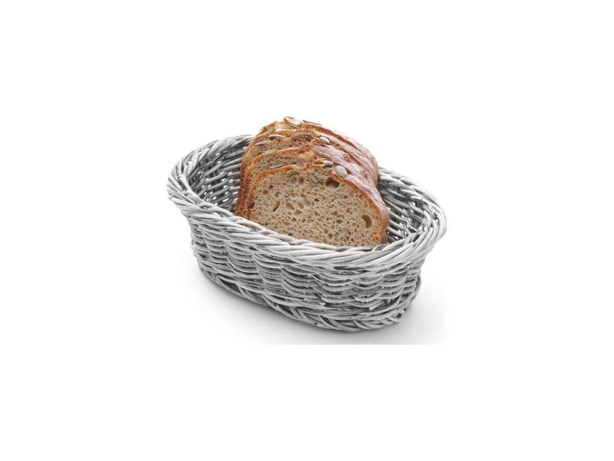 Hendi Brotkorb – Eleganter ovaler Brotkorb für Tische und Buffets ...